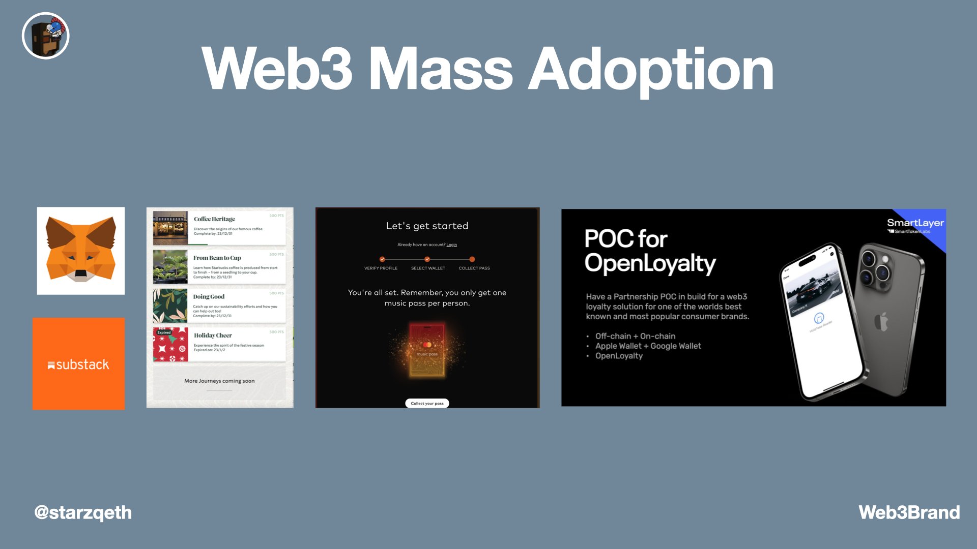 starzq.eth⛩️ on Twitter: "今年是 Web3 Mass Adoption Year 让 Web2 用户大规模进入，有个问题绕不过去：用户身份和资产需要有钱包来存储，但 ...