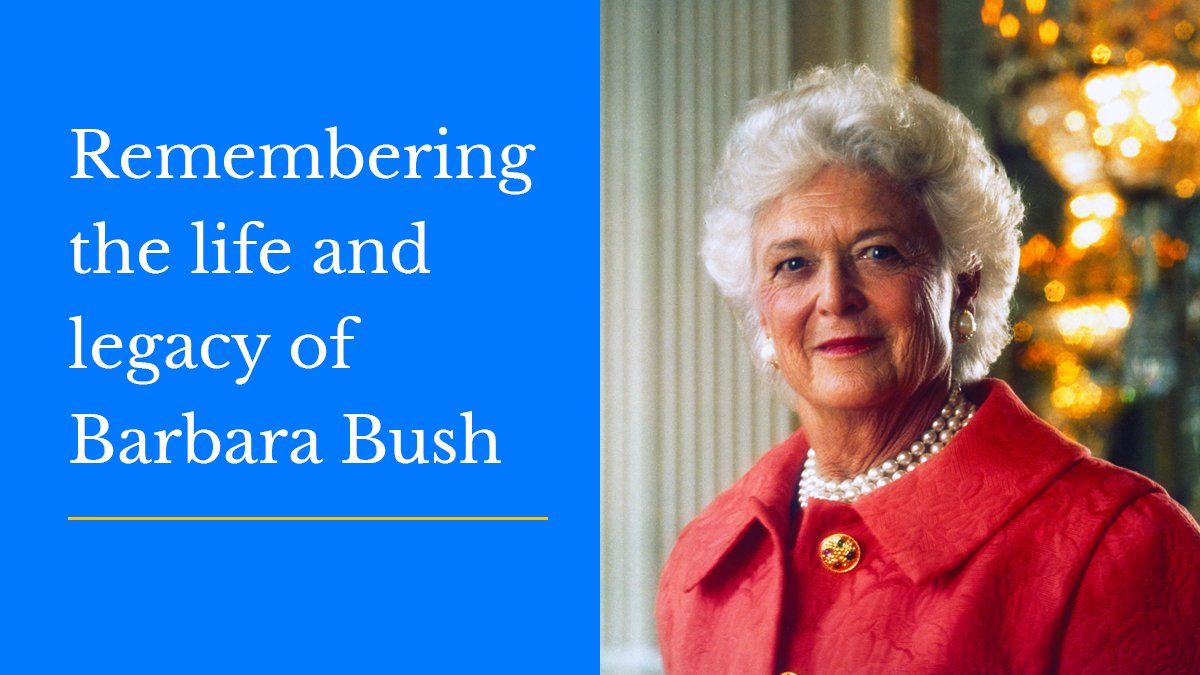 Barbara Bush Foundation for Family Literacy on Twitter: "On the fifth ...