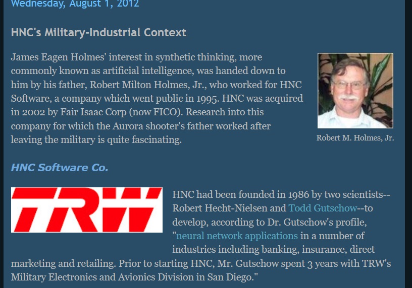 Convicted Aurora shooter James Eagan Holmes reportedly gave a ...