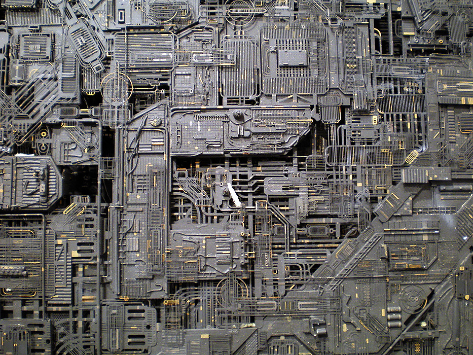 portalrealm on Twitter: "First Contact Borg Cube - closeup"