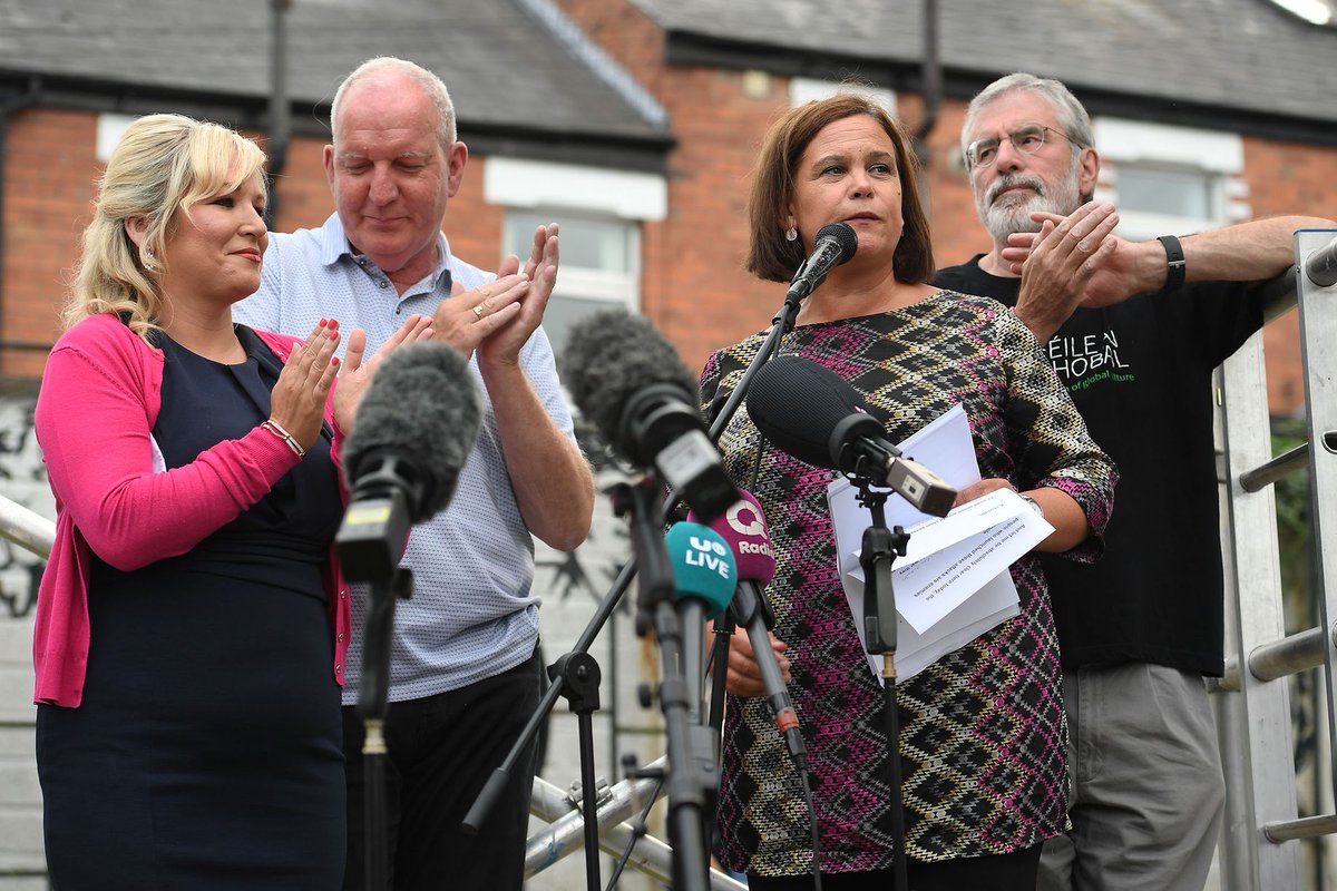 The Irish Observer on Twitter: "Mary Lou McDonald with Bobby Storey who Directed Sinn Fein/PIRA ...