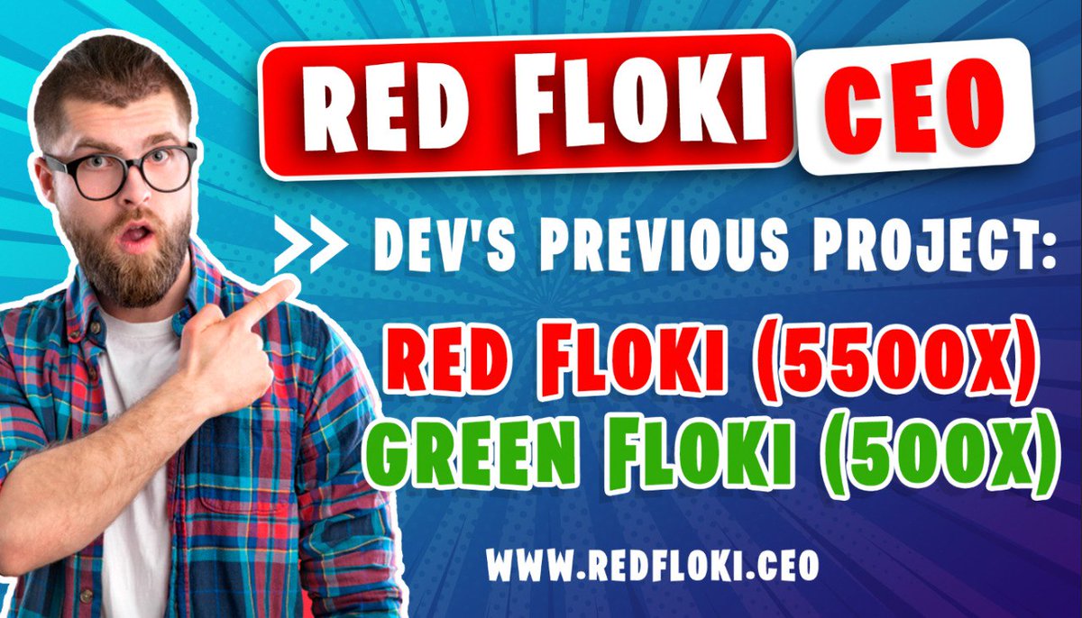 Red Floki CEO on Twitter: " Made By The Original Red Floki Team Proven Track Record of ...