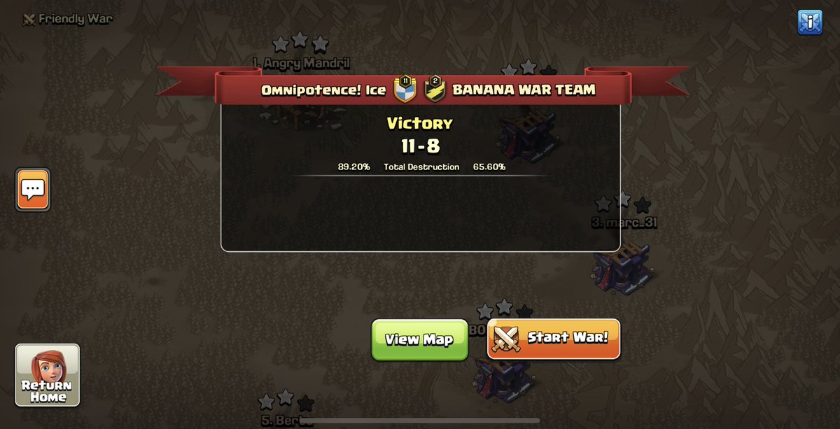 Omni Ice on Twitter: "Played 3 matches yesterday. One unfortunate loss in our first war against ...