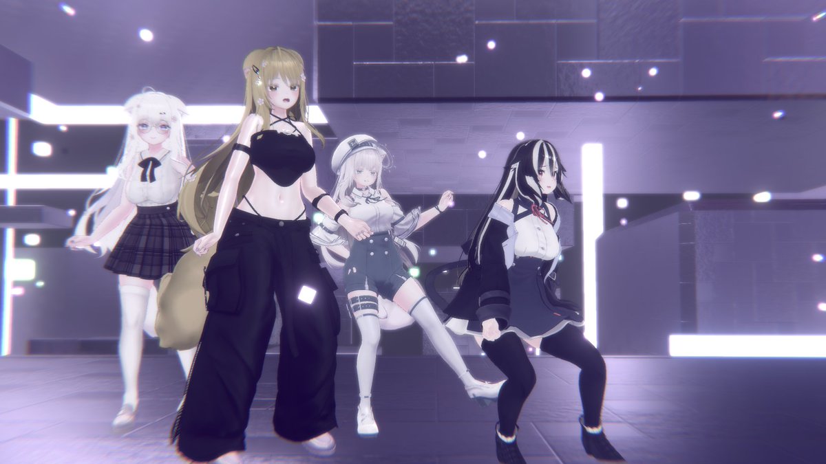 바보냥이 on Twitter: "mmd월드에서 같이