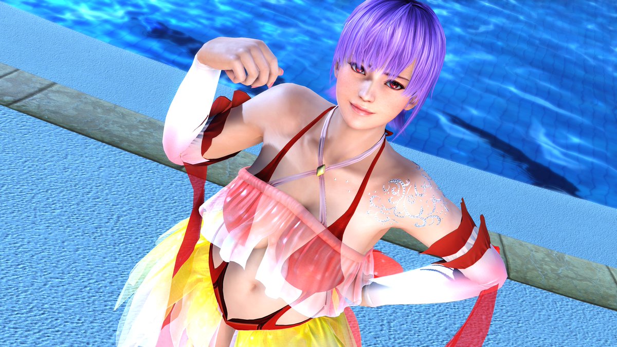 maro on Twitter: "今日のあやねさん。 女神とバカンス満喫中！ #DOAXVV #ブイブイ #女神の一枚 #あやね #おまつりきんぎょ https://doax ...