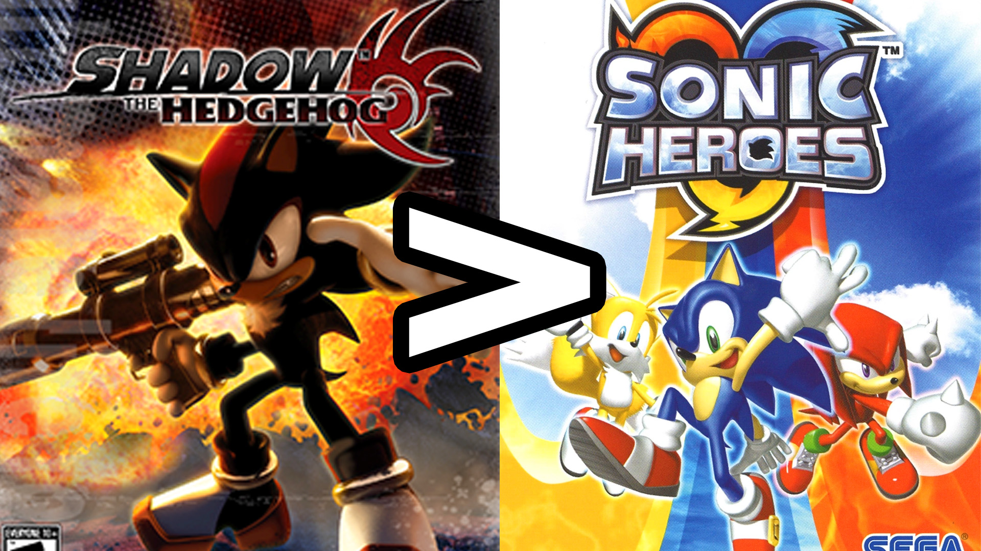 Shadow The Hedgehog Sonic Heroes