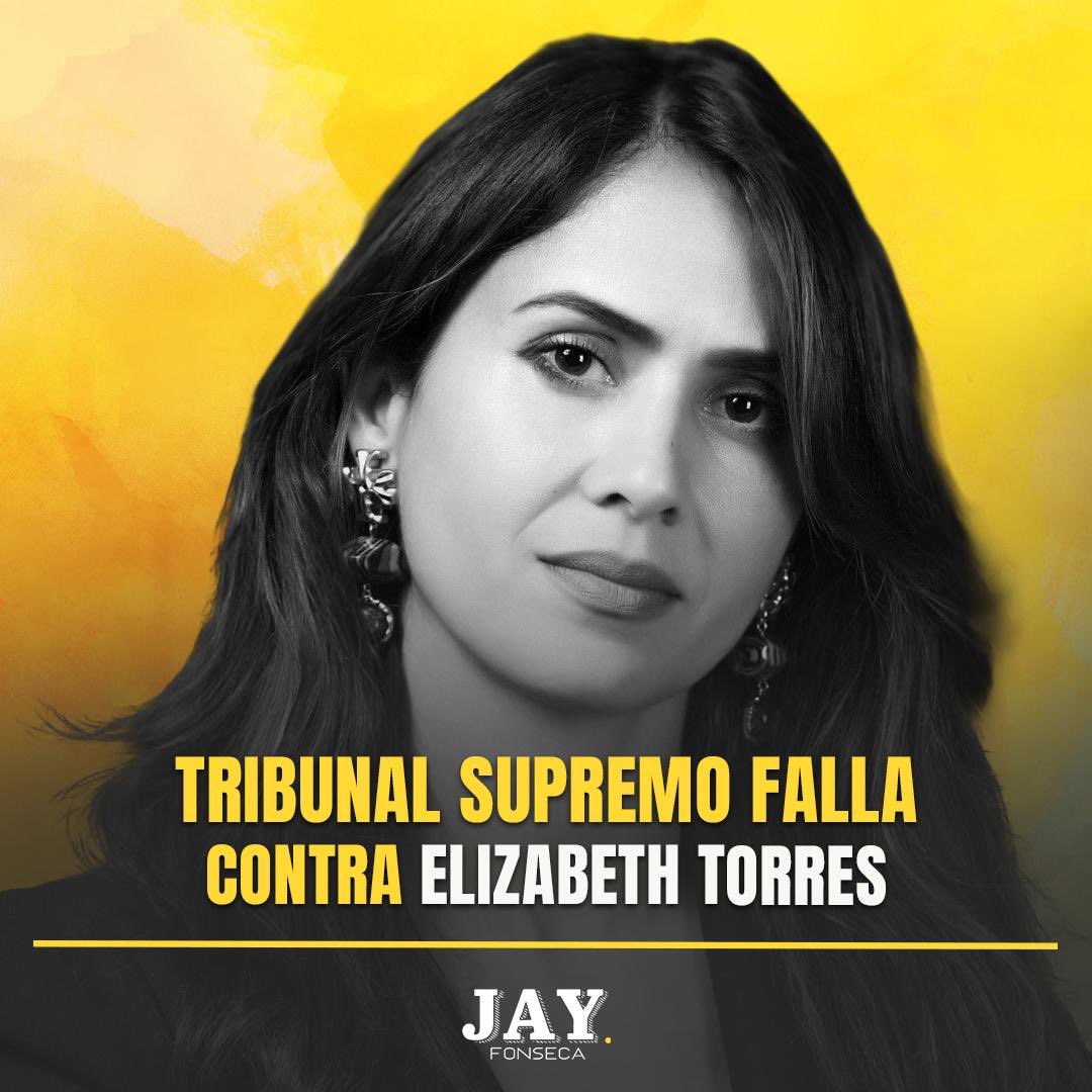 Jay Fonseca on Twitter: "SE PUEDE SACAR DE DELEGADA A ELIZABETH TORRES - Siempre que puedan ...