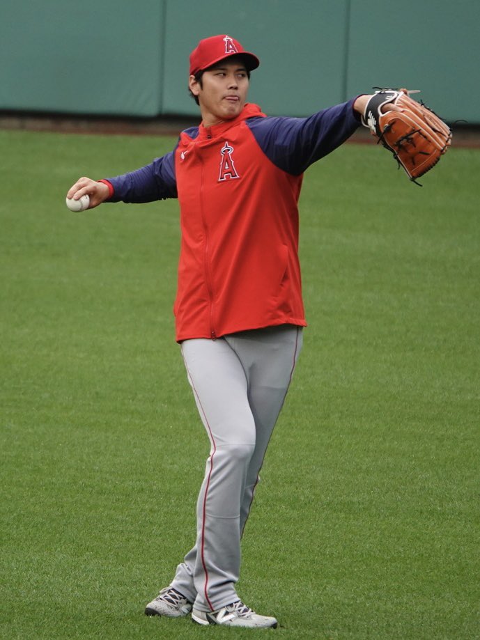 Full Count Mlb取材班 On Twitter エンゼルス・大谷翔平選手⚾️ 敵地・レッドソックス戦へアップ中です🔥 Shoheiohtani Shotime Angels