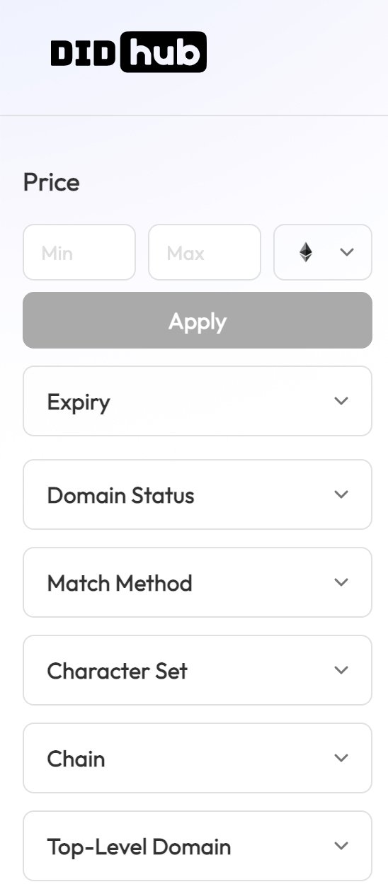 DIDhub | didhub.com on Twitter: "Say goodbye to irrelevant domains with DIDhub's all-new filter ...