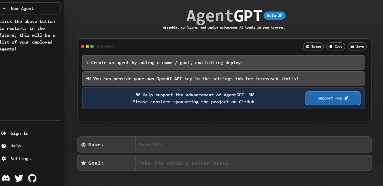 Spotlight | Daily AI news on Twitter: "AgentGPT is taking the world of AI by storm! From ...
