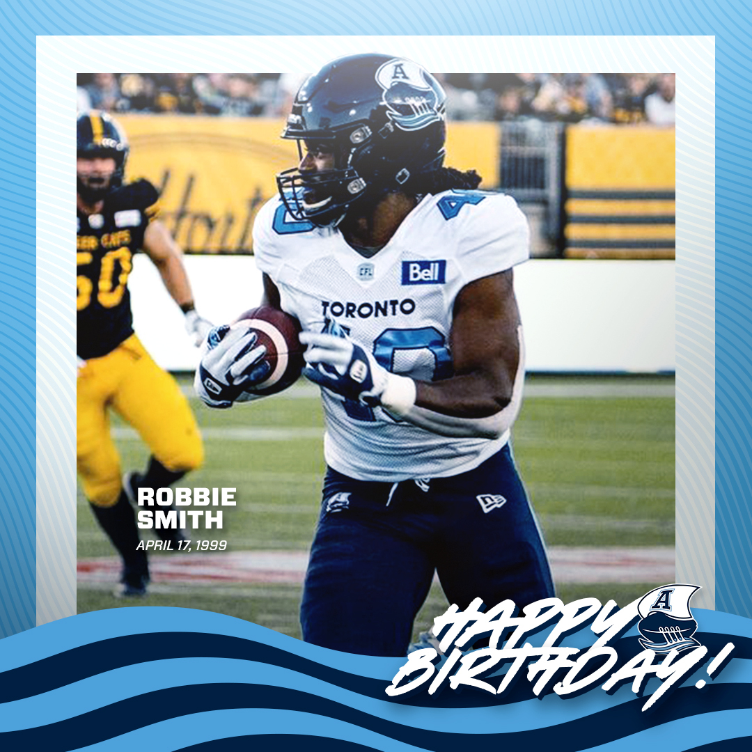 Toronto Argonauts on Twitter: "Wishing Robbie Smith, Brandon Calver, and Tommy Nield a very ...