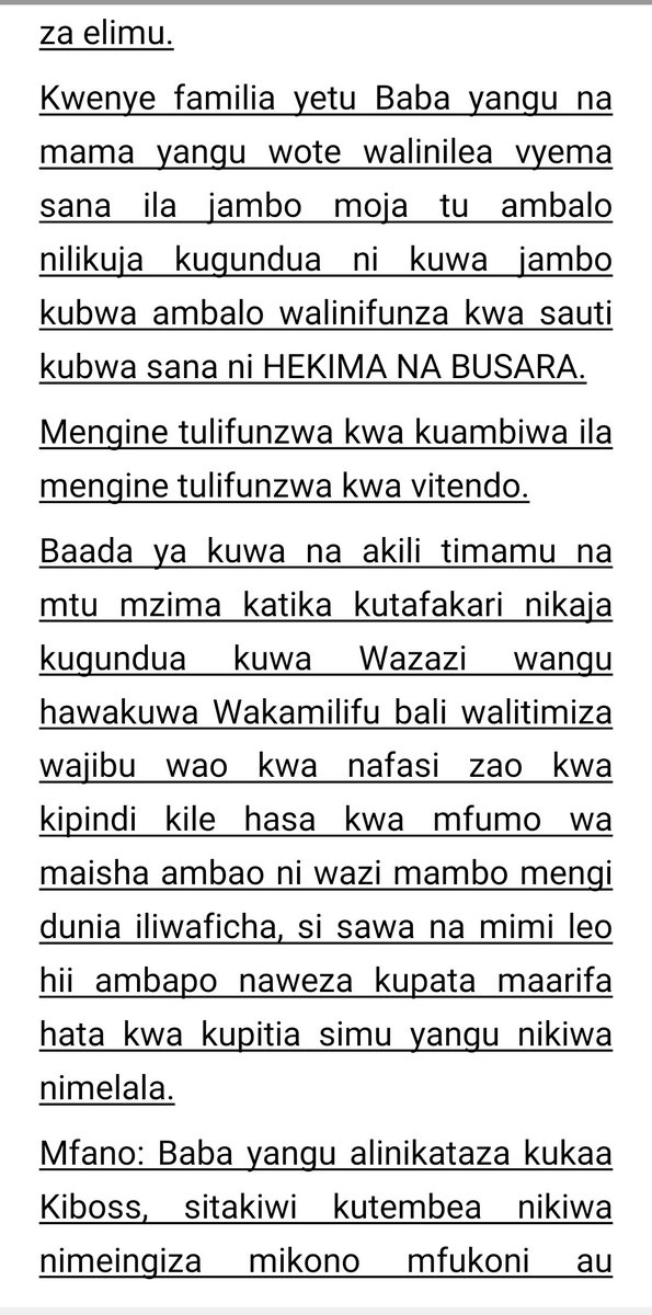 Hold On!! UKURASA WA NYUMA unahitaji maono kabla ya kuendelea ...