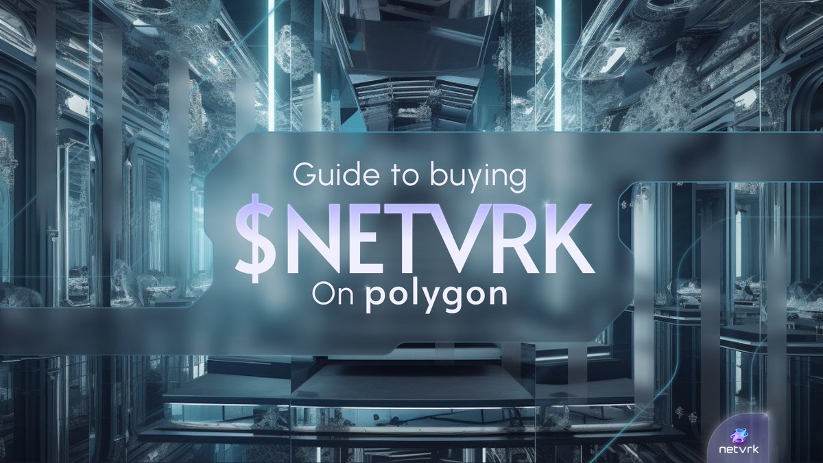 Netvrk Official on Twitter: "Discover how to purchase $NTVRK on the Polygon network using MATIC ...