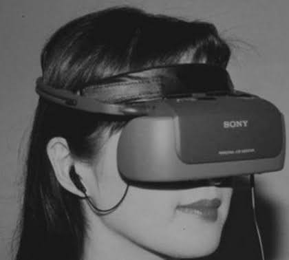 Obsolete Sony on Twitter: "Sony's 1987 Visortron displayed monochrome ...