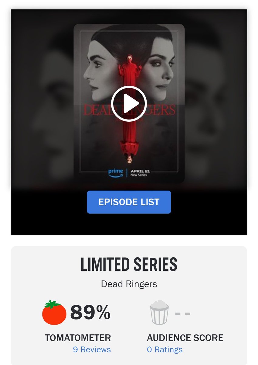 Diná 🦖 on Twitter: "RT @lesbihonestbr: A minissérie "Dead Ringers" debutou com boas notas no ...