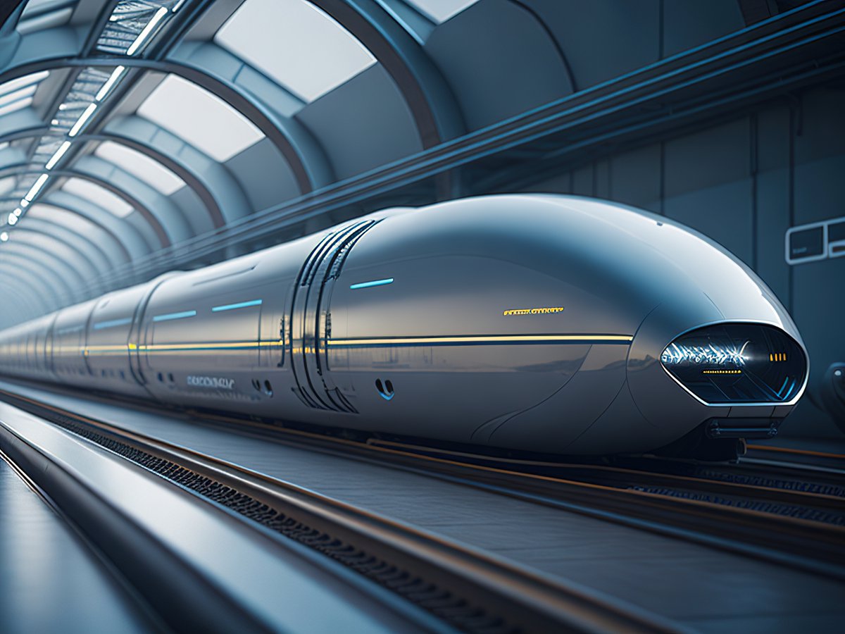 Balsam Saleh on Twitter: "Hyperloop train concept! created in @LeonardoAi_ Leonardo diffusion ...