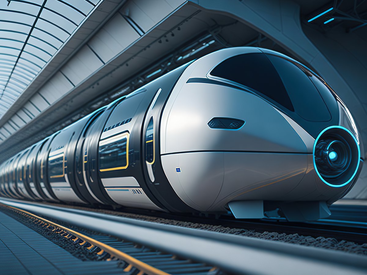 Balsam Saleh on Twitter: "Hyperloop train concept! created in @LeonardoAi_ Leonardo diffusion ...