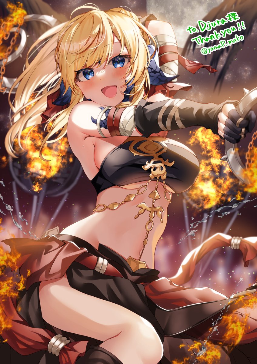 「リクエストありがとうございました#skeb 」|yamのイラスト