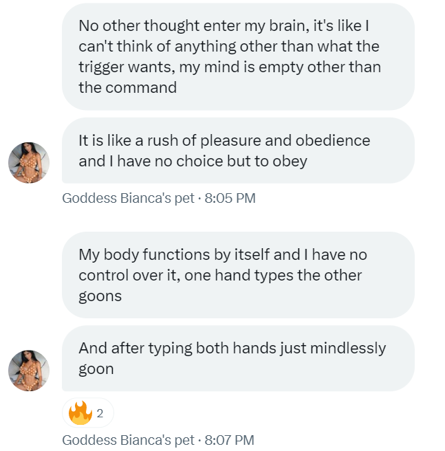 Goddess Biancas Hypnosis Clinic On Twitter Spiralling Together Each