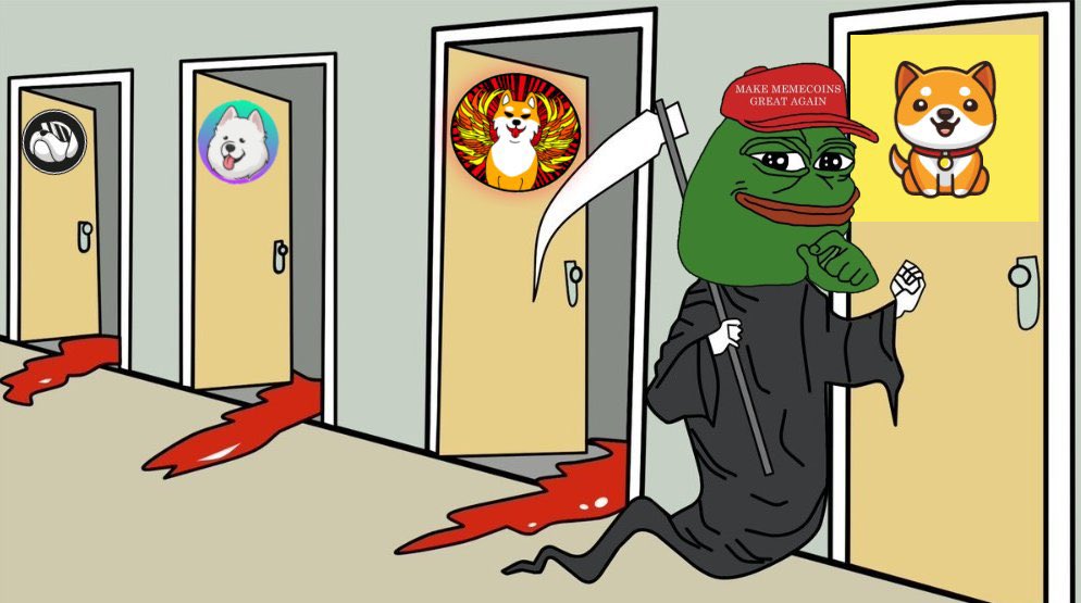 Z on Twitter: "$pepe deserves to flip every retarded memecoin that exists"