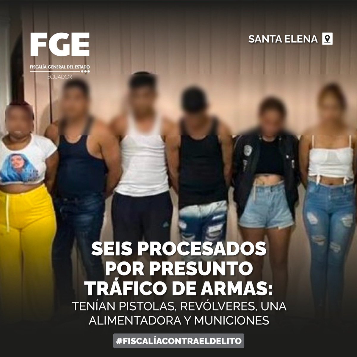 Fiscalía Ecuador On Twitter AtenciÓn Santaelena Fueron