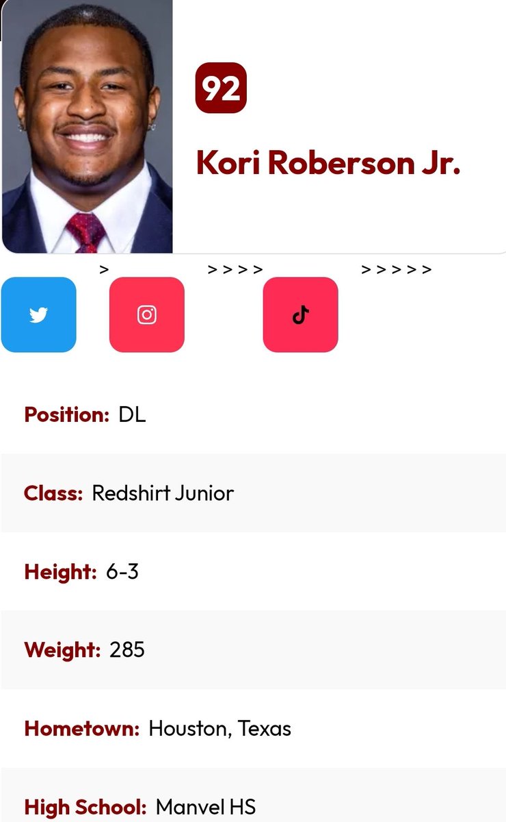 Farrellportal On Twitter Oklahoma Transfer Dl Kori Roberson Entered