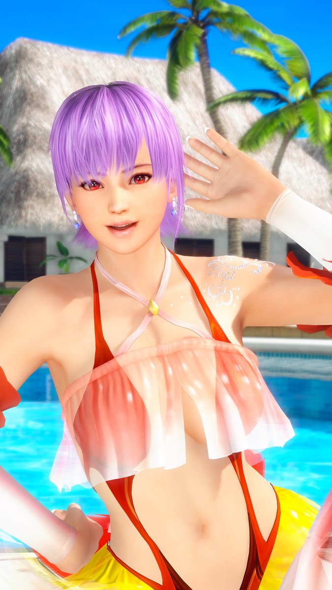 tan_DOAXVV on Twitter: "おはようございます。 🥰 No.8 #DOAXVV #Ayane #おまつりきんぎょ"