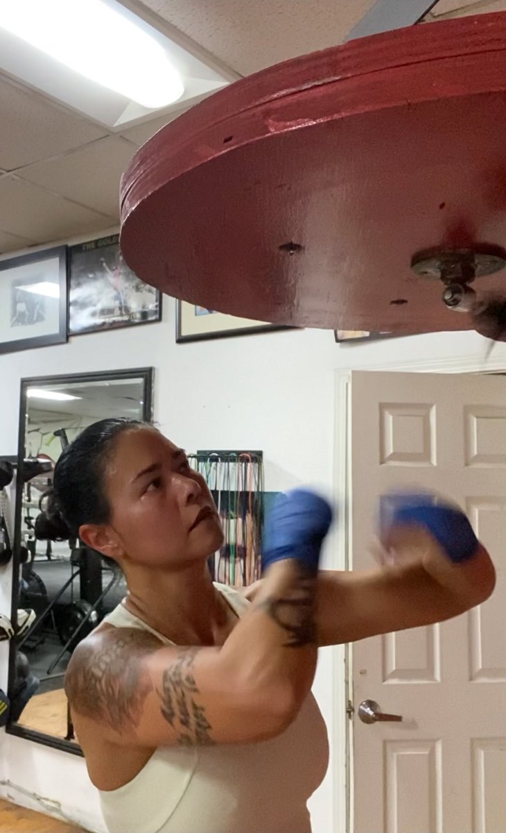 Dana Vespoli on Twitter: "Speedbaggin’🥊"