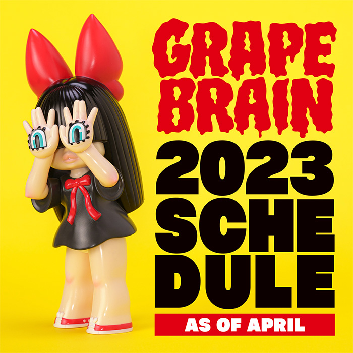 GRAPE BRAIN®︎ on Twitter: "GRAPE BRAIN⚡️2023 SCHEDULE ⚠️2023/4月現在⚠️ https://instagram.com/p ...