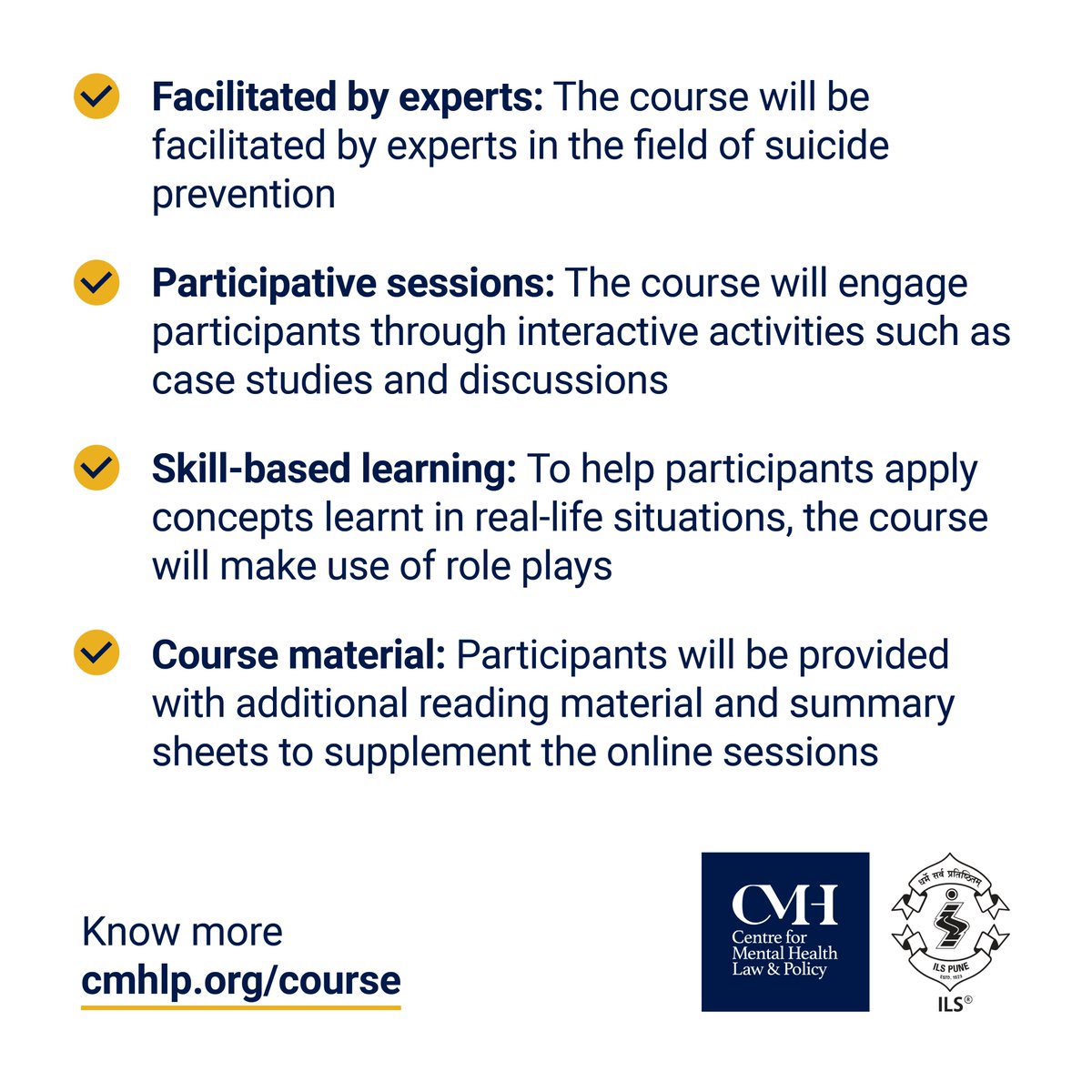 Centre for Mental Health Law & Policy, ILS, Pune on Twitter: "🚩 Few ...