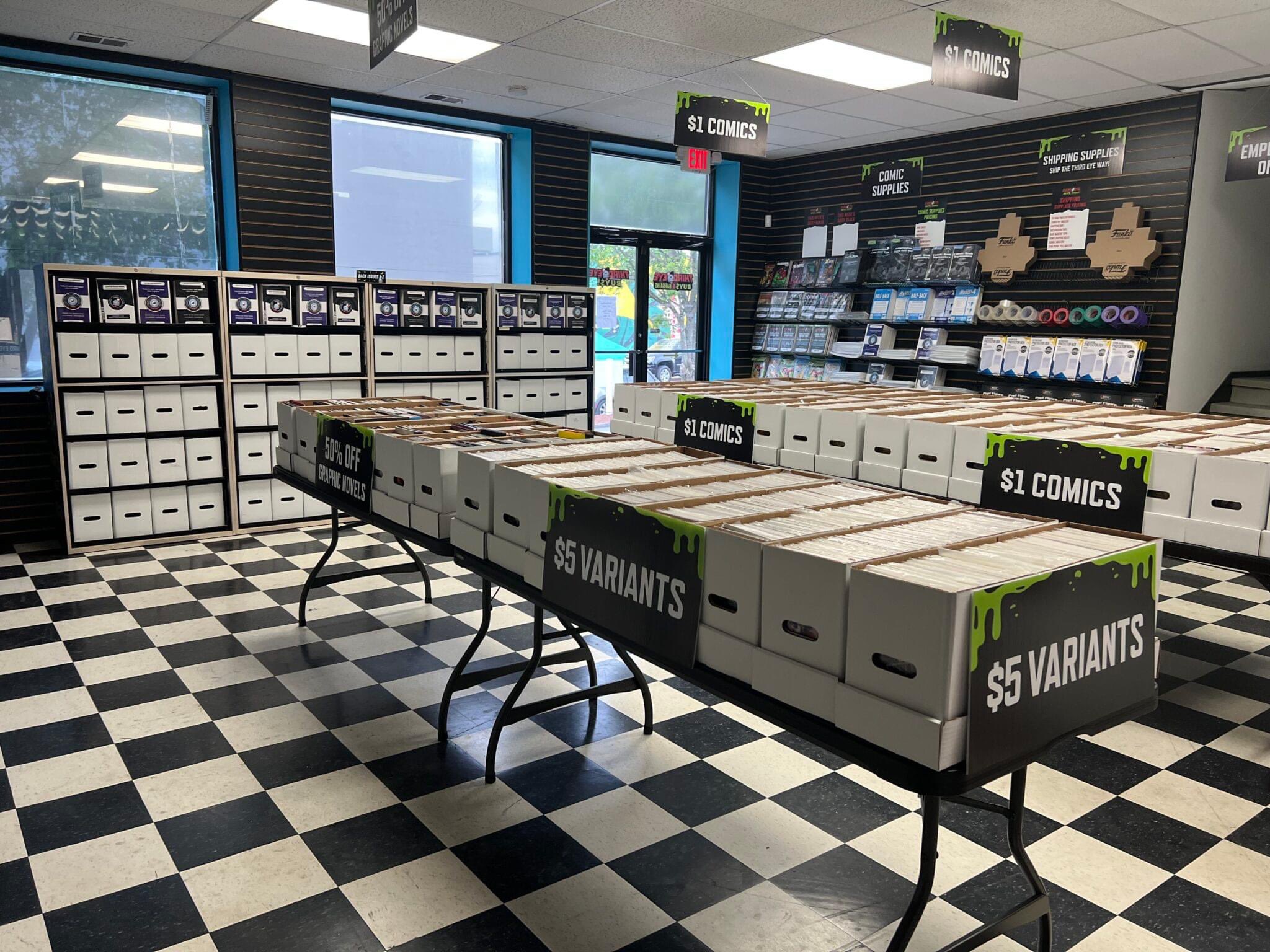 thirdeyecomics on Twitter: "opening 4/29/23: our newest storefront Third Eye Buys & Bargains is ...