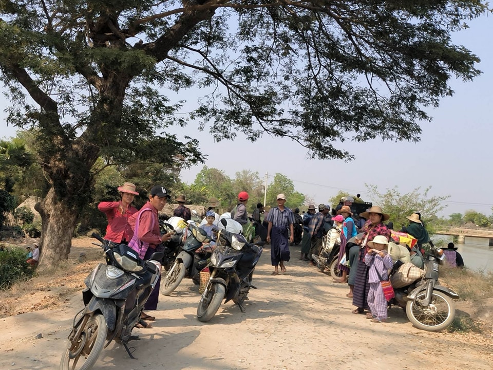 Khit Thit Media On Twitter ခင်ဦးမြို့နယ်ရှိ ကျေးရွာများကို စစ်တပ်က စစ