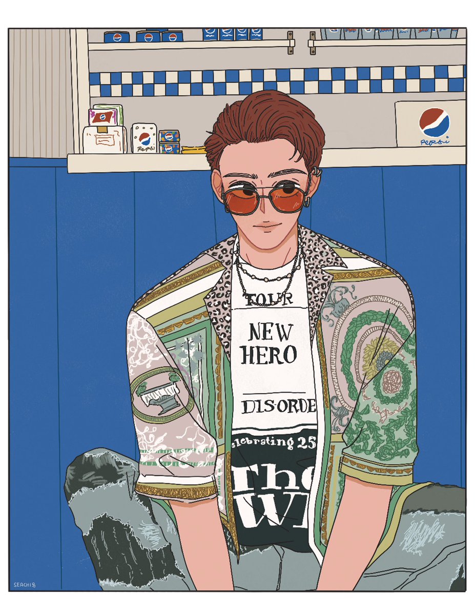 「I am art-ing once again (willingly this time) and back on my」Chi 🌙🐱🌻の漫画