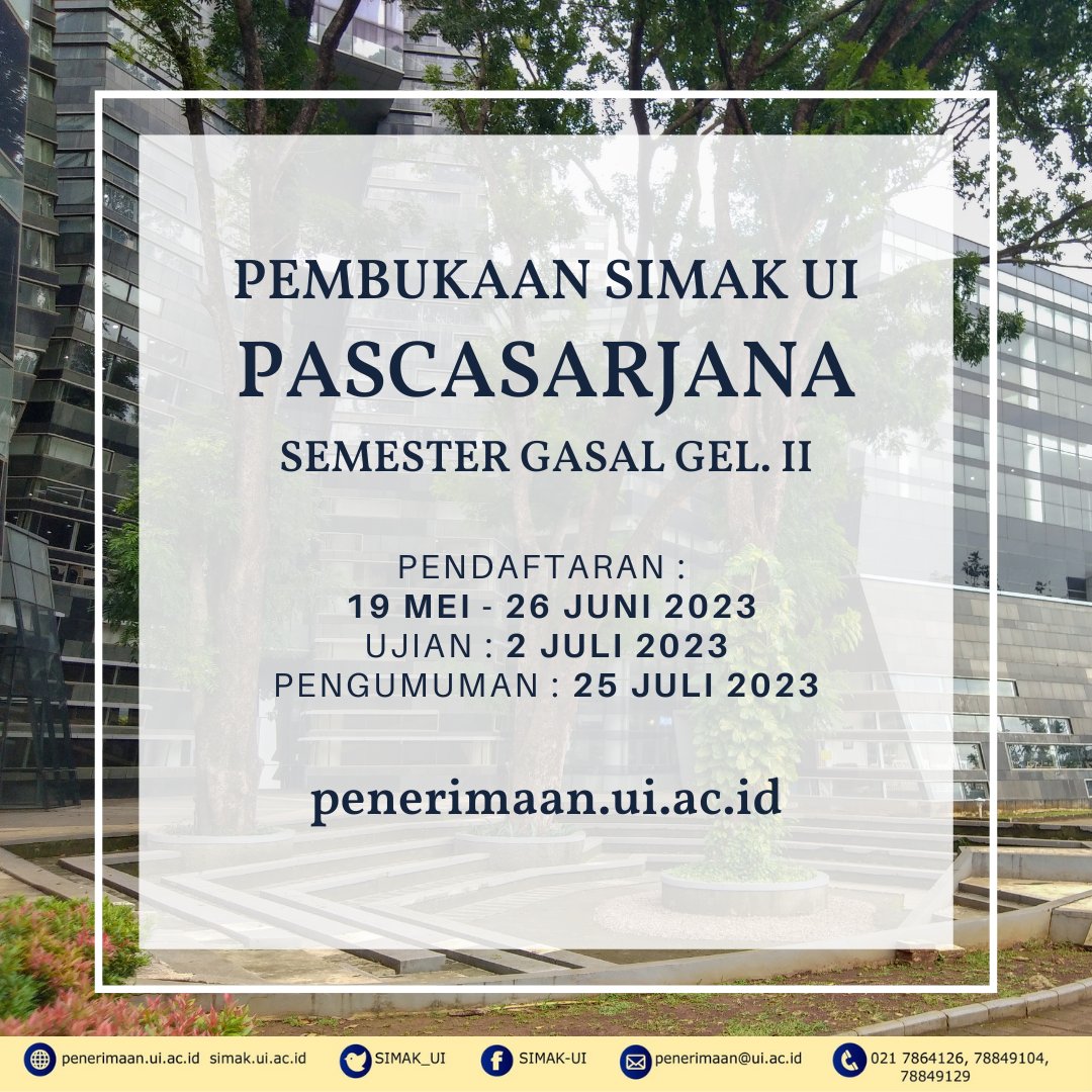 SIMAK_UI on Twitter: SIMAK_UI on Twitter:
