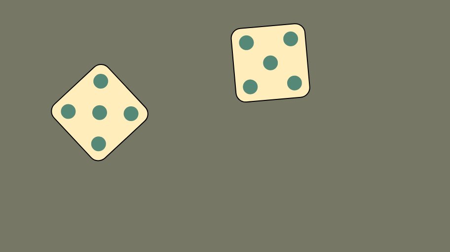Animated Rolling Dice