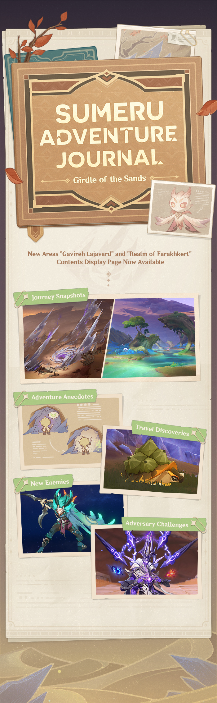 Genshin Impact on Twitter: "Finish reading this volume of Sumeru Adventure Journal to obtain ...