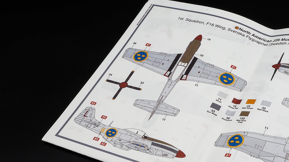 nippper.com on Twitter: "イギリスが送り出したアメリカ代表プラモに潜む「スウェーデン」!! エアフィックス F-51D マスタング https://nippper ...