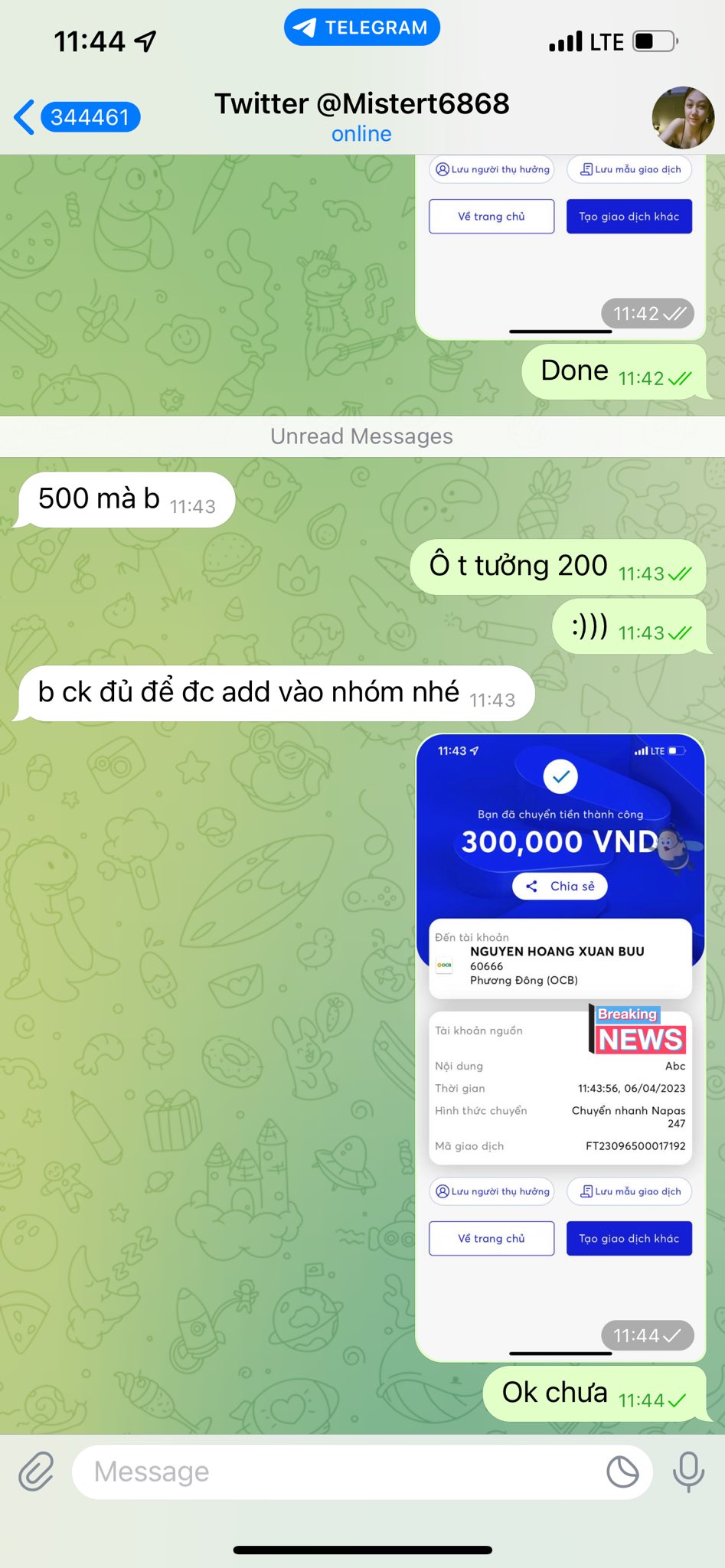 doan minh tuan on Twitter: "Con chó này là con chó lừa đảo nhé AE 500k Này cầm lấy chữa bệnh tật ...