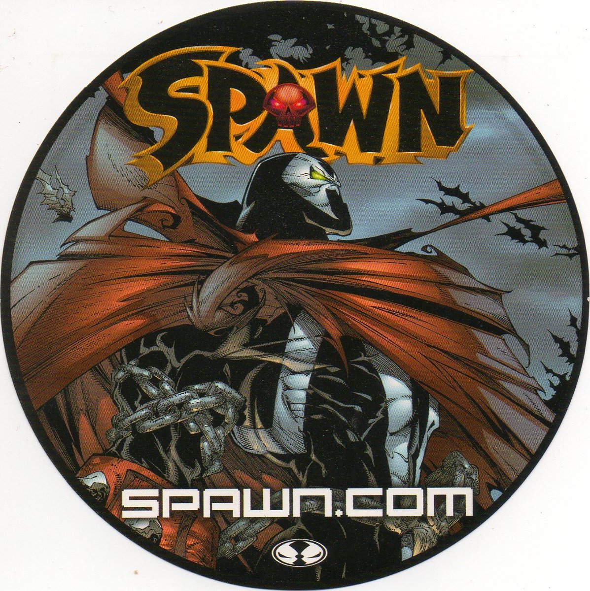Daily Spawn Archive on Twitter: "Spawn promotional sticker for San Diego Comic-Con (2000). Art ...