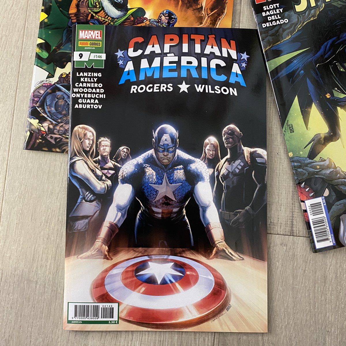 Panini Cómics España on Twitter: "#panini5del4 · Capitán América/ Rogers-Wilson 9 https://panini ...