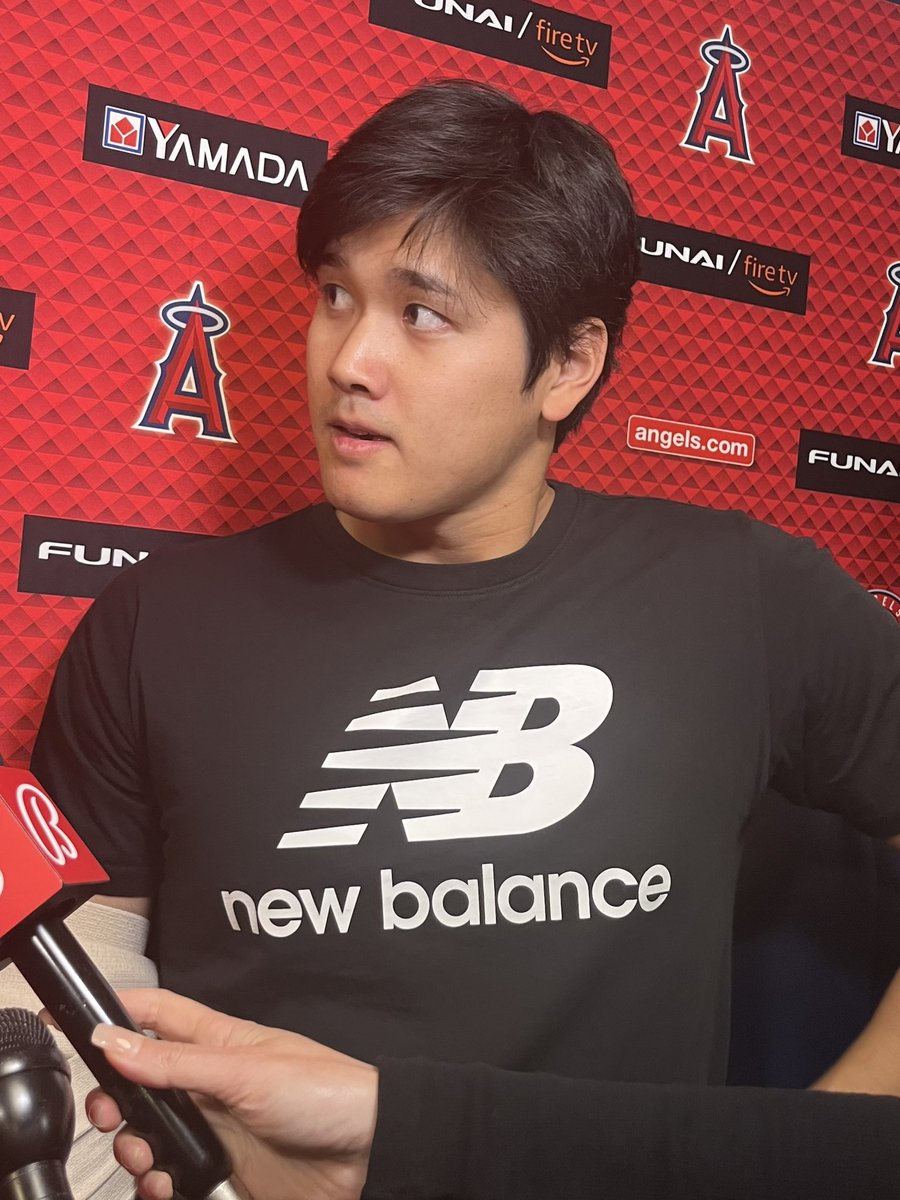 Full Count Mlb取材班 On Twitter エンゼルス・大谷翔平選手⚾️ ①レポーターの目を見て質問を聞く👂 ②水原一平通訳を見て訳を聞く👂 ③質問の答えを考える🤔 ④丁寧に