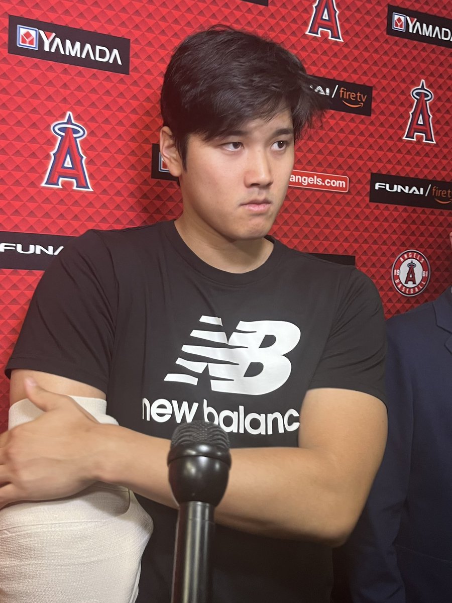 Full Count Mlb取材班 On Twitter エンゼルス・大谷翔平選手⚾️ ①レポーターの目を見て質問を聞く👂 ②水原一平通訳を見て訳を聞く👂 ③質問の答えを考える🤔 ④丁寧に