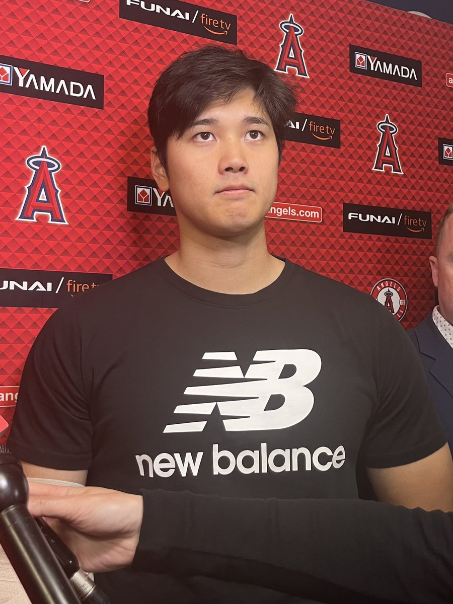 Full Count Mlb取材班 On Twitter エンゼルス・大谷翔平選手⚾️ ①レポーターの目を見て質問を聞く👂 ②水原一平通訳を見て訳を聞く👂 ③質問の答えを考える🤔 ④丁寧に