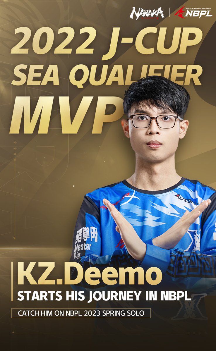 NARAKA: BLADEPOINT on Twitter: "RT @NarakaEsports: 2022 J-Cup SEA Qualifier SOLO MVP ...