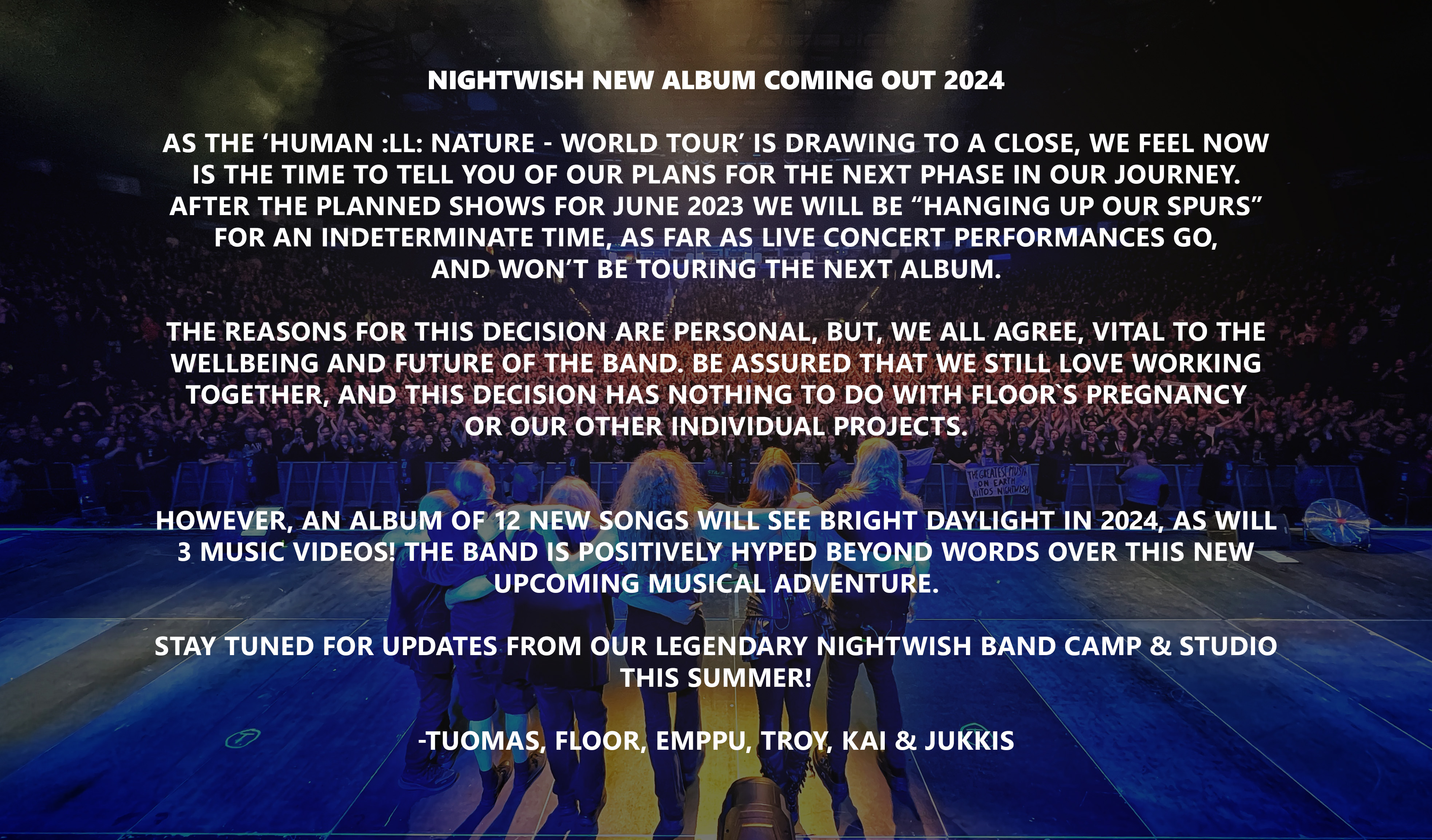 Nightwish 2024 Tour Dates United States - Gabi Pammie Nightwish 2024 Tour Dates United States - Gabi Pammie