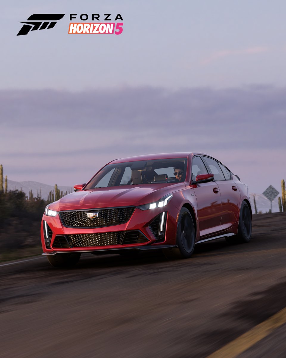 Forza Horizon on Twitter: "The 2022 @CadillacVSeries CT5-V Blackwing is the larger and faster of ...