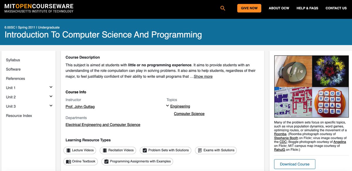 MIT University is offering 2500+ FREE courses. Enrol in these 11 ...