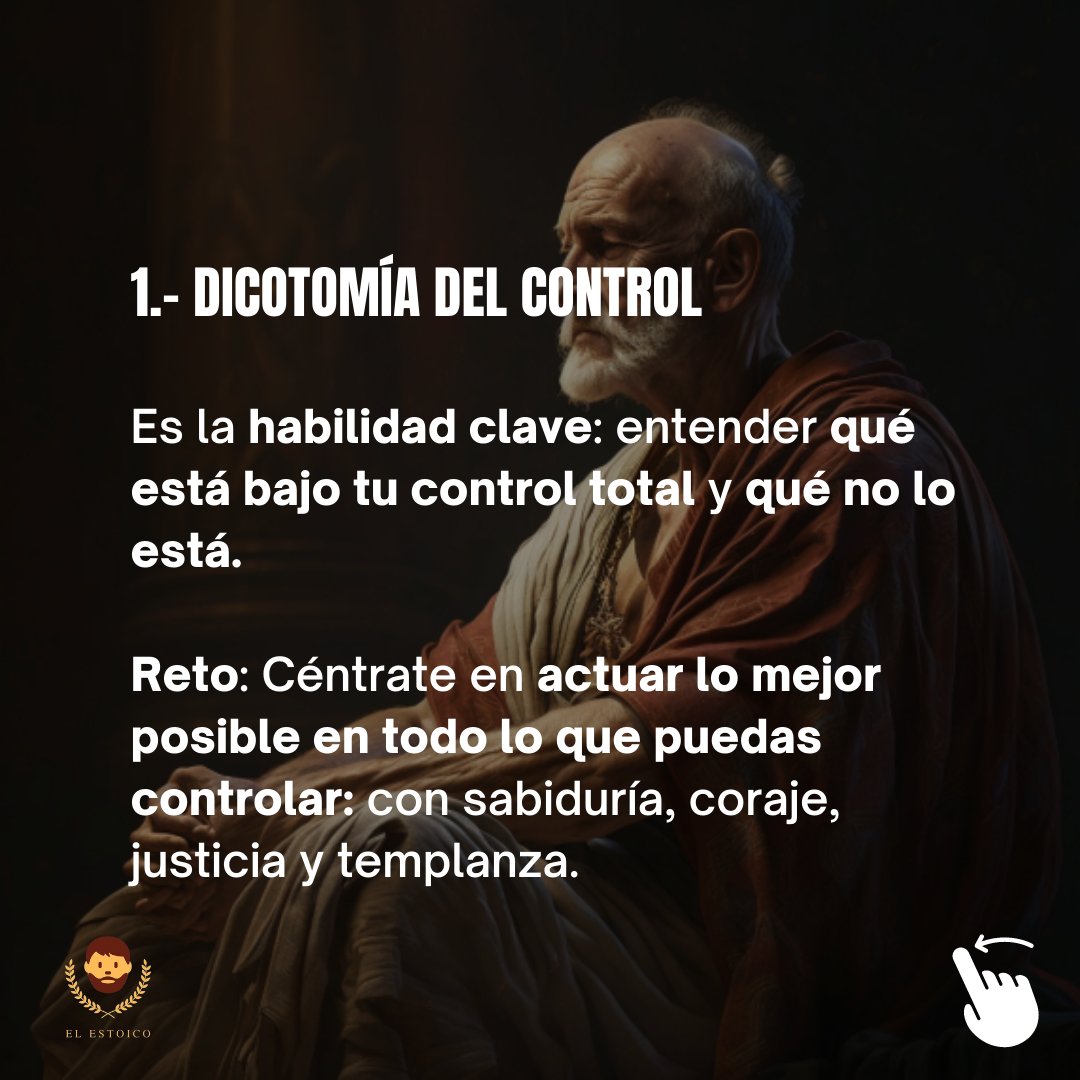 12 IDEAS PRÁCTICAS PARA ENTENDER EL ESTOICISMO (Hoy, hilo con las 6 ...