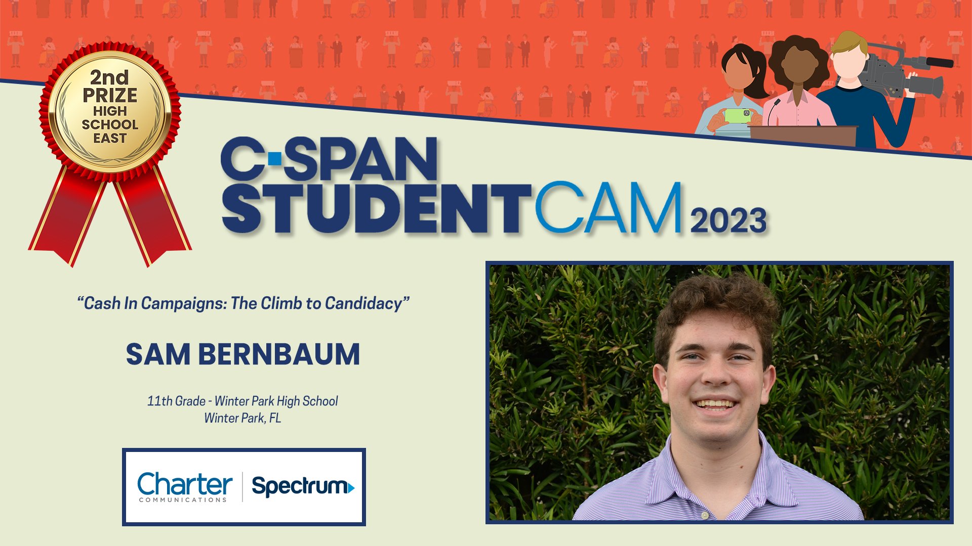 StudentCam on Twitter: "Congratulations to 11th grade student Sam ...
