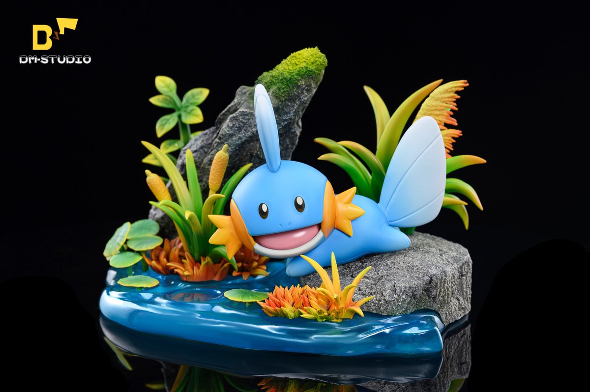 HHamajippa on Twitter: "DM Studio Mudkip 🔥丰缘世代拼接系列第一弹，喜欢可去代理处预留+1，明晚开定 工作室：DM-STUDIO 作品名：丰缘御三家拼接 ...